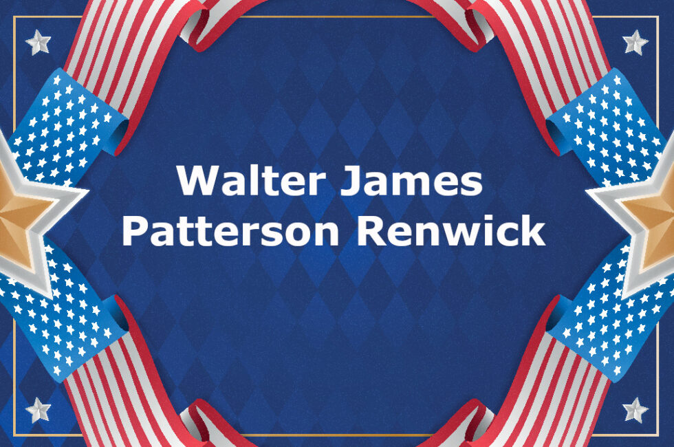 Meet Our Honor Roll: Walter James Patterson Renwick | Rochester-Avon ...