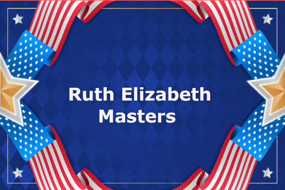 Meet Our Honor Roll: Ruth Elizabeth Masters | Rochester-Avon Historical ...