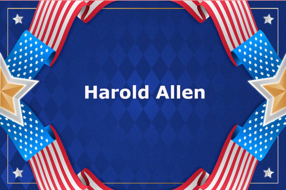 Meet Our Honor Roll: Harold Allen | Rochester-Avon Historical Society